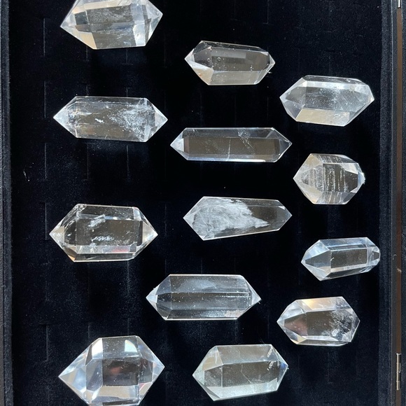 Earth Art hand crafted artisan | Jewelry | Double Point Natural Quartz ...